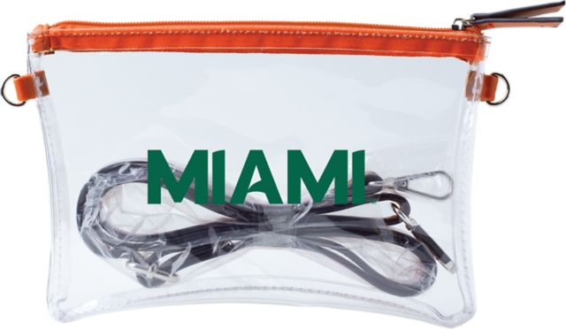 Miami Hurricanes Clear Crossbody Bag – allCanes